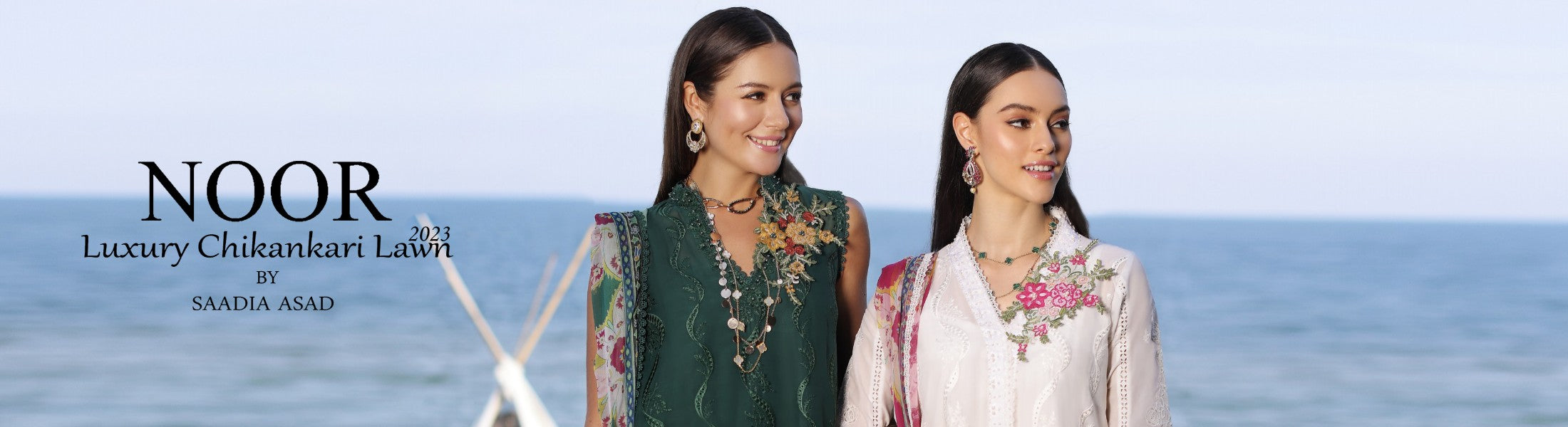 Noor Luxury Chikankari Collection – Raja Sahib