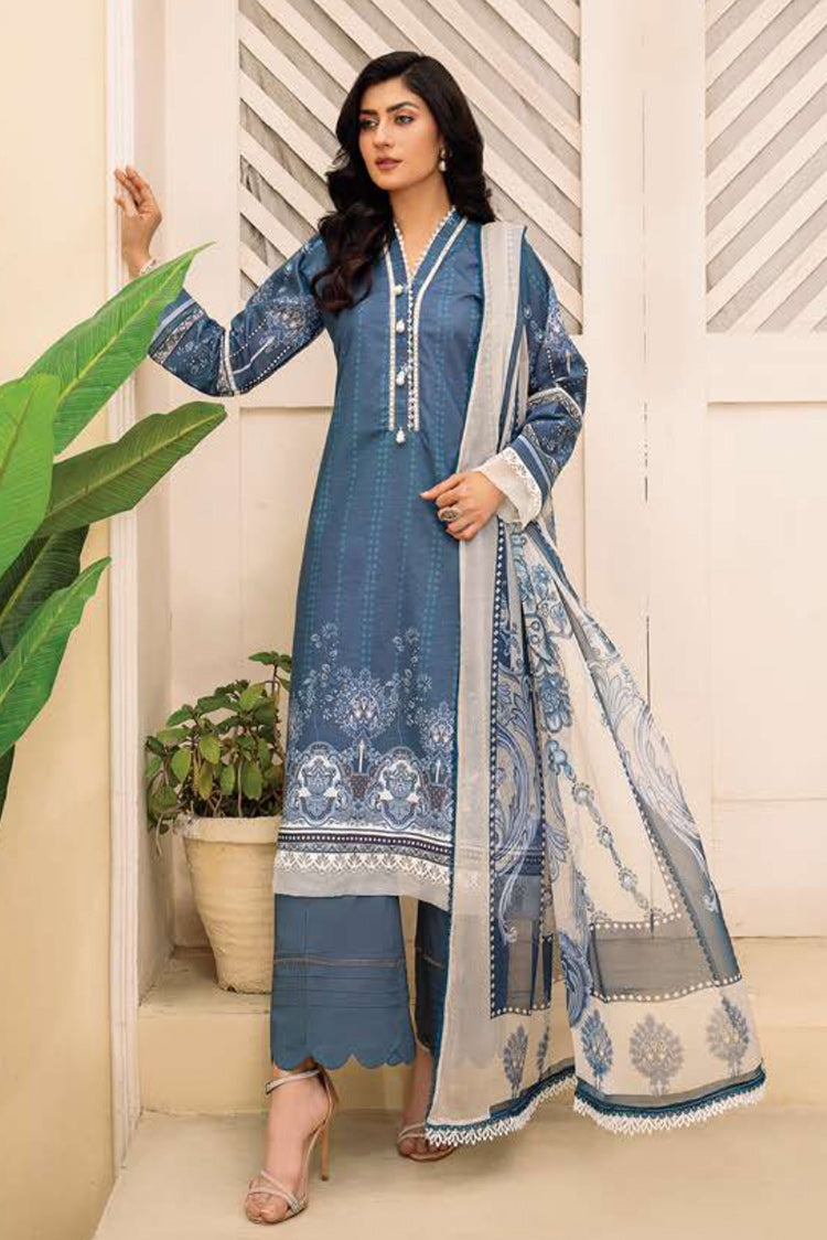 Lala - LP 081 Daria Print Melody Digital Printed Lawn Collection – Raja ...
