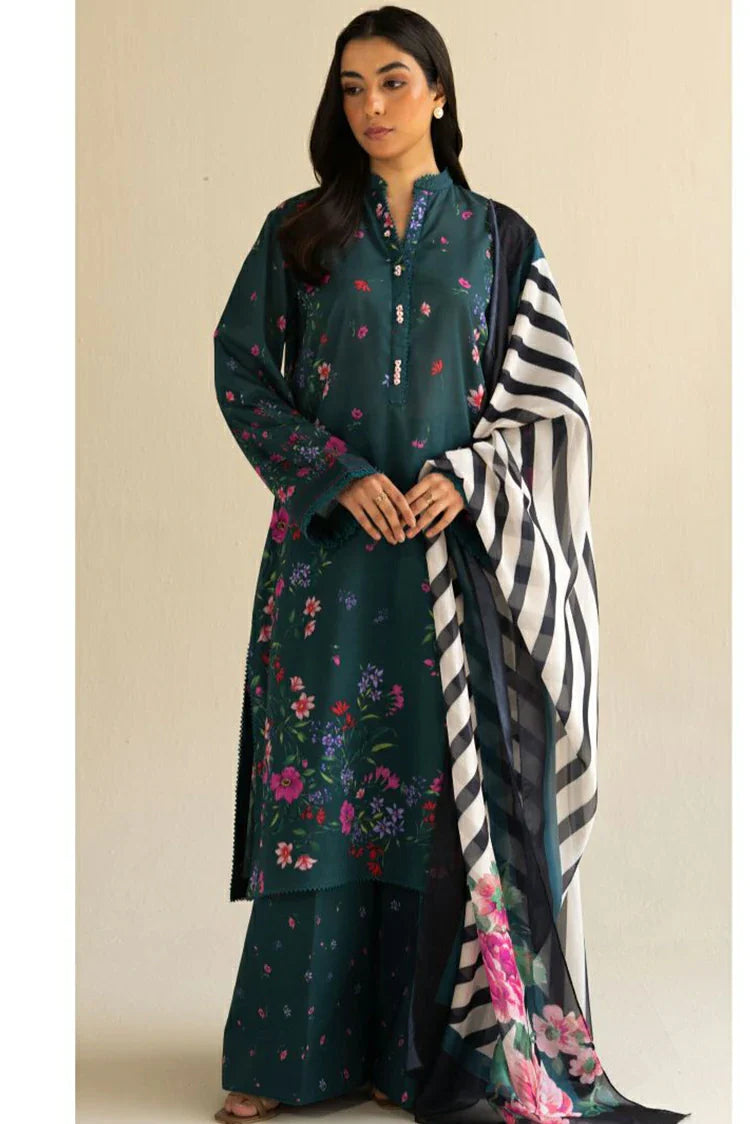 Zara Shahjahan - Coco Prints Vol 1 - REENA-4A - Unstitched – Raja Sahib